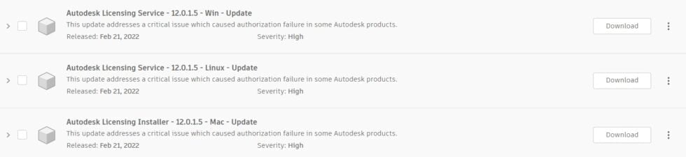 Two of the most critical updates for your Autodesk Products