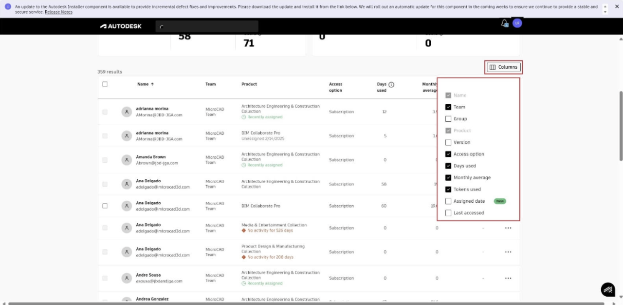 How to get the usage report from Autodesk - MicroCAD Training and ...
