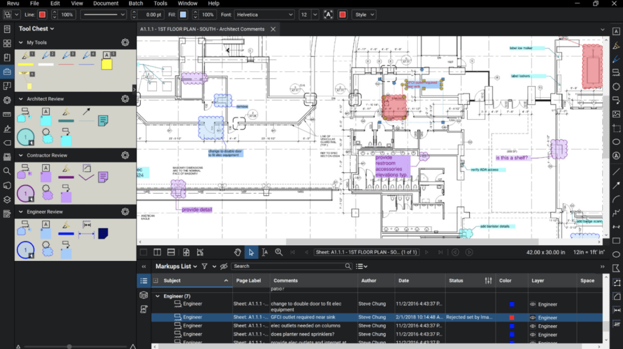 Bluebeam Revu software | Tool for architects and engineers